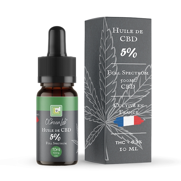 Huile de CBD 5% Full Spectrum - OGreenLab®